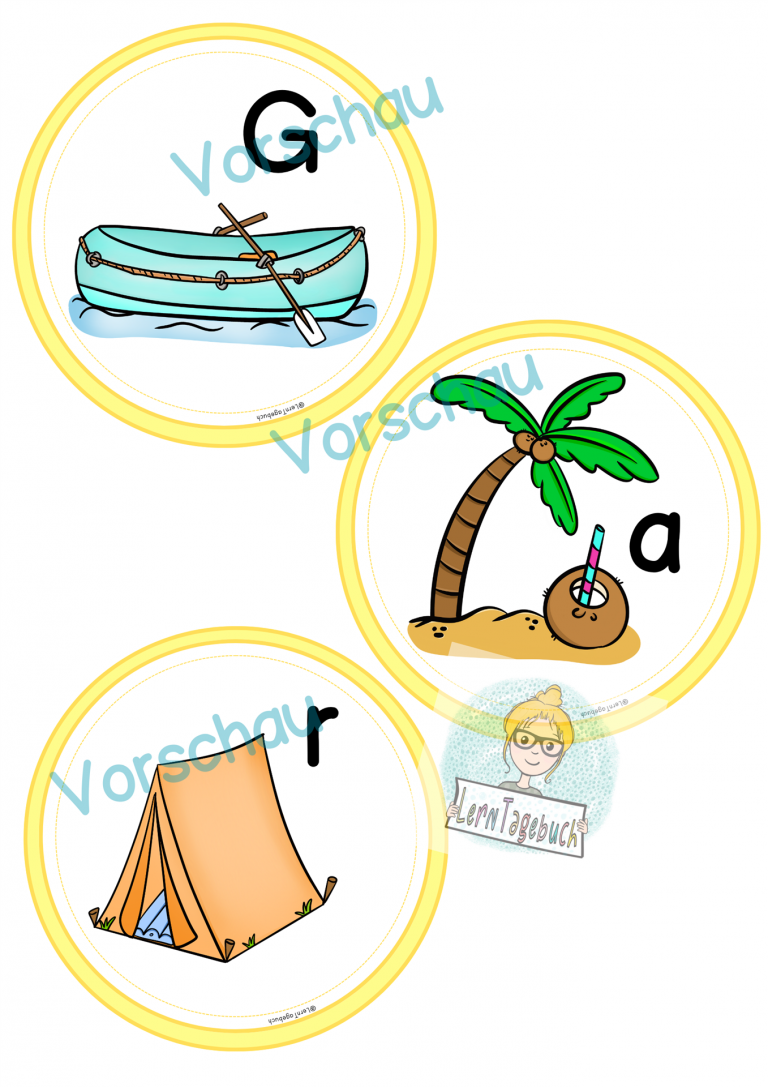 Lerntagebuch - Lesespaziergang Sommer Klasse 1, 2, 3, DaZ